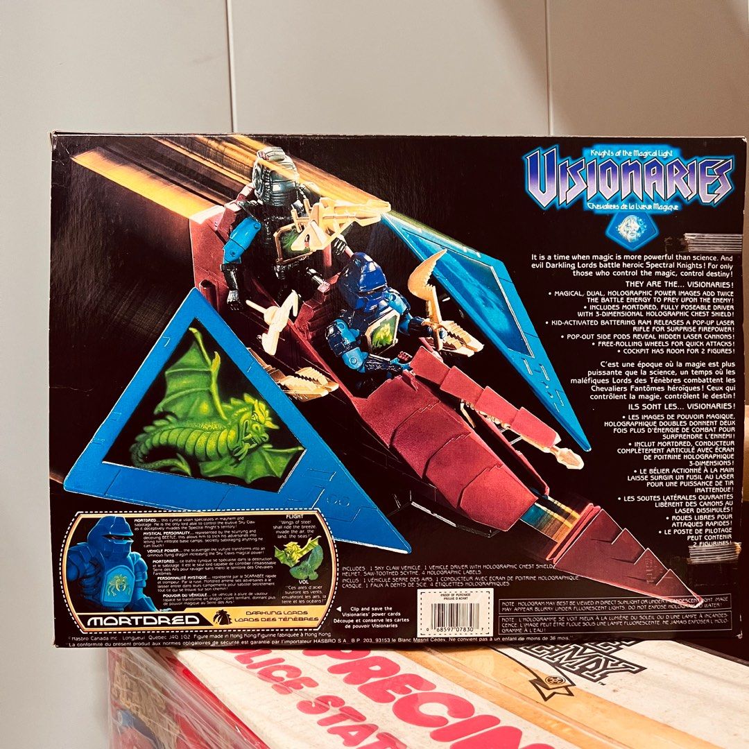 Visionaries Sky Claw knights of the magical lights Hasbro MIB, Hobbies ...