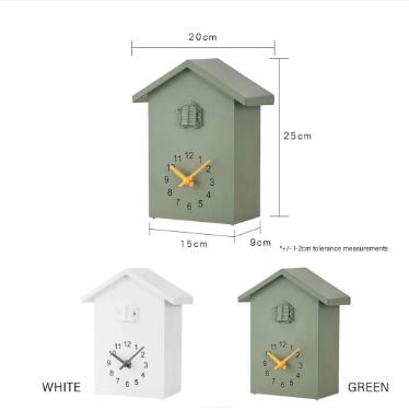 Wall Cuckoo Clock Birdhouse Clock Minimalist Modern Design NT1156 ...