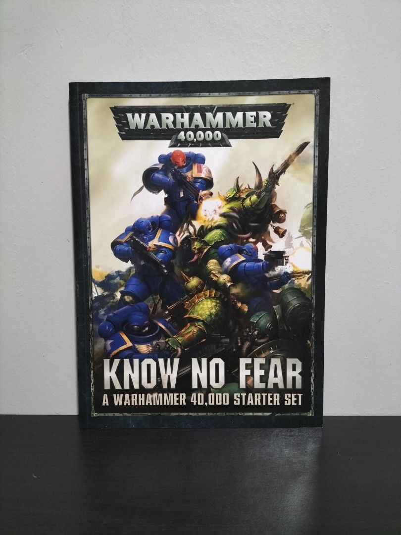 Warhammer 40k 8th Edition Know No Fear Book, Hobbies & Toys, Books ...