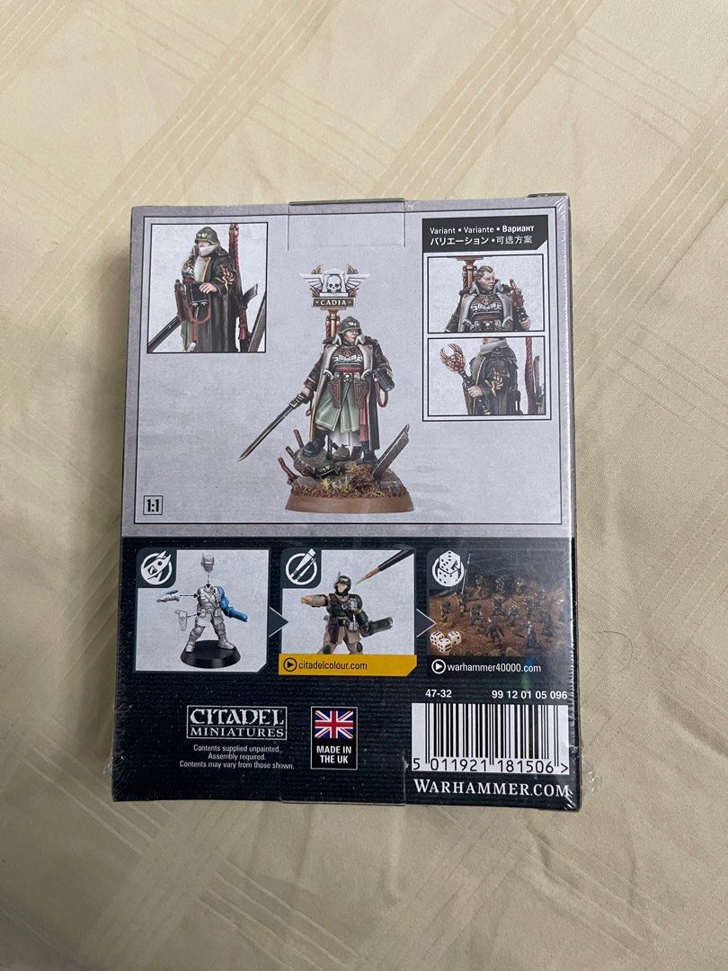 Warhammer 40K - Astra Militarum Lord Castellan Ursula Creed, Hobbies ...