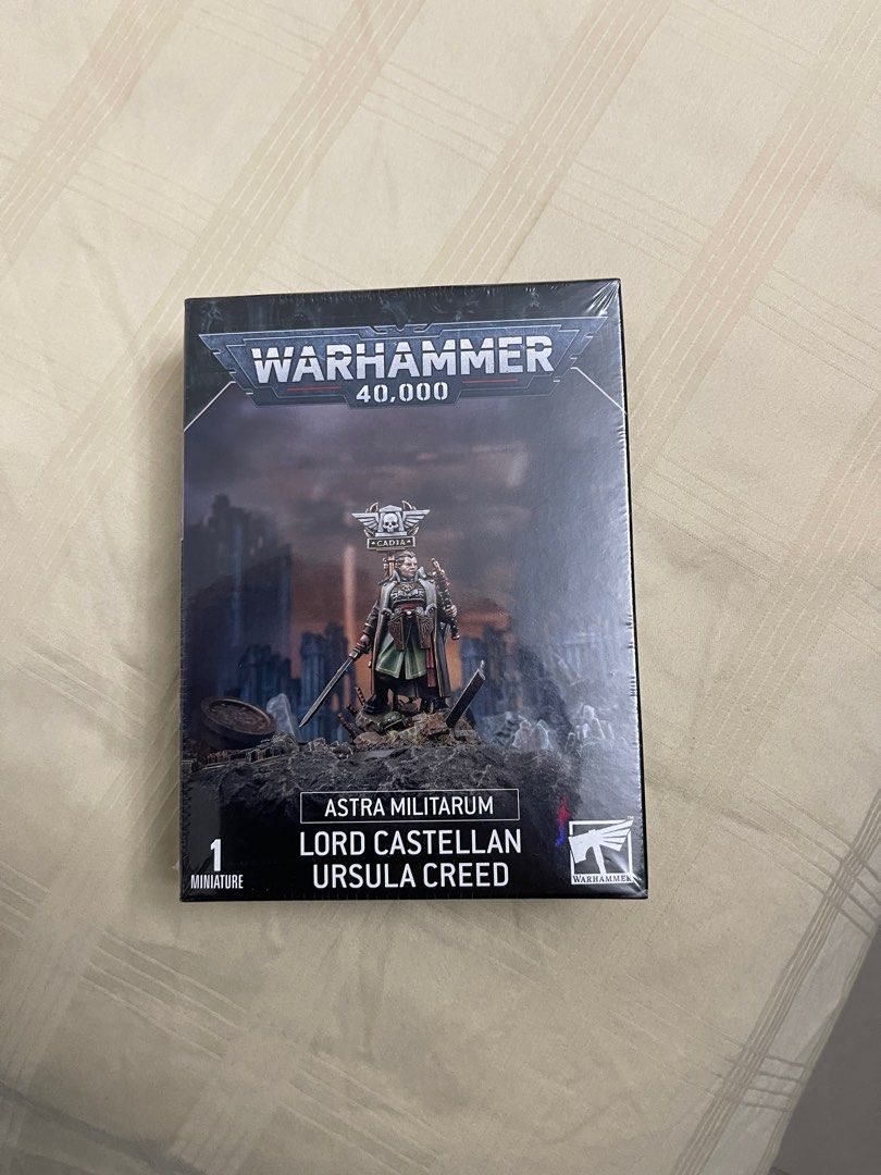 Warhammer 40K - Astra Militarum Lord Castellan Ursula Creed, Hobbies ...