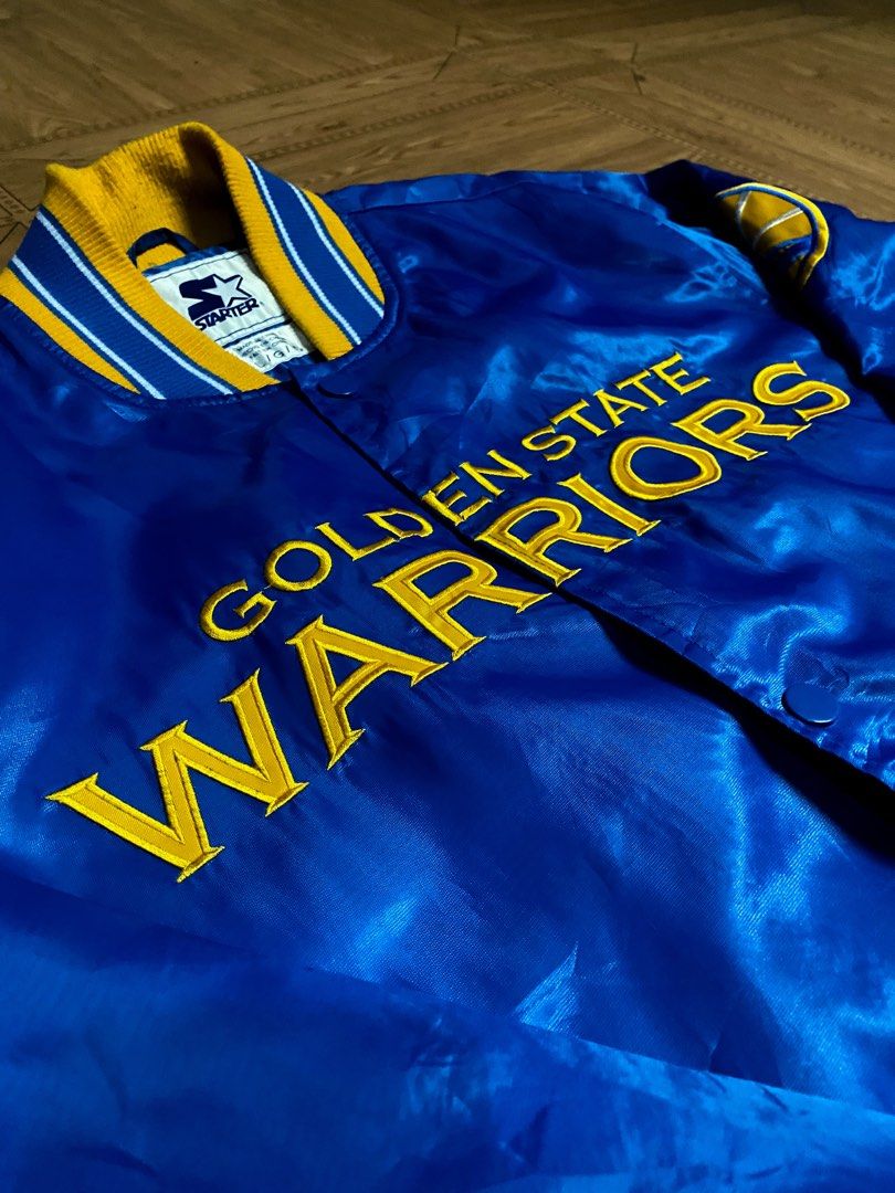 Golden State Warriors Varsity Jacket by Starter, Men's Fashion, Coats ...