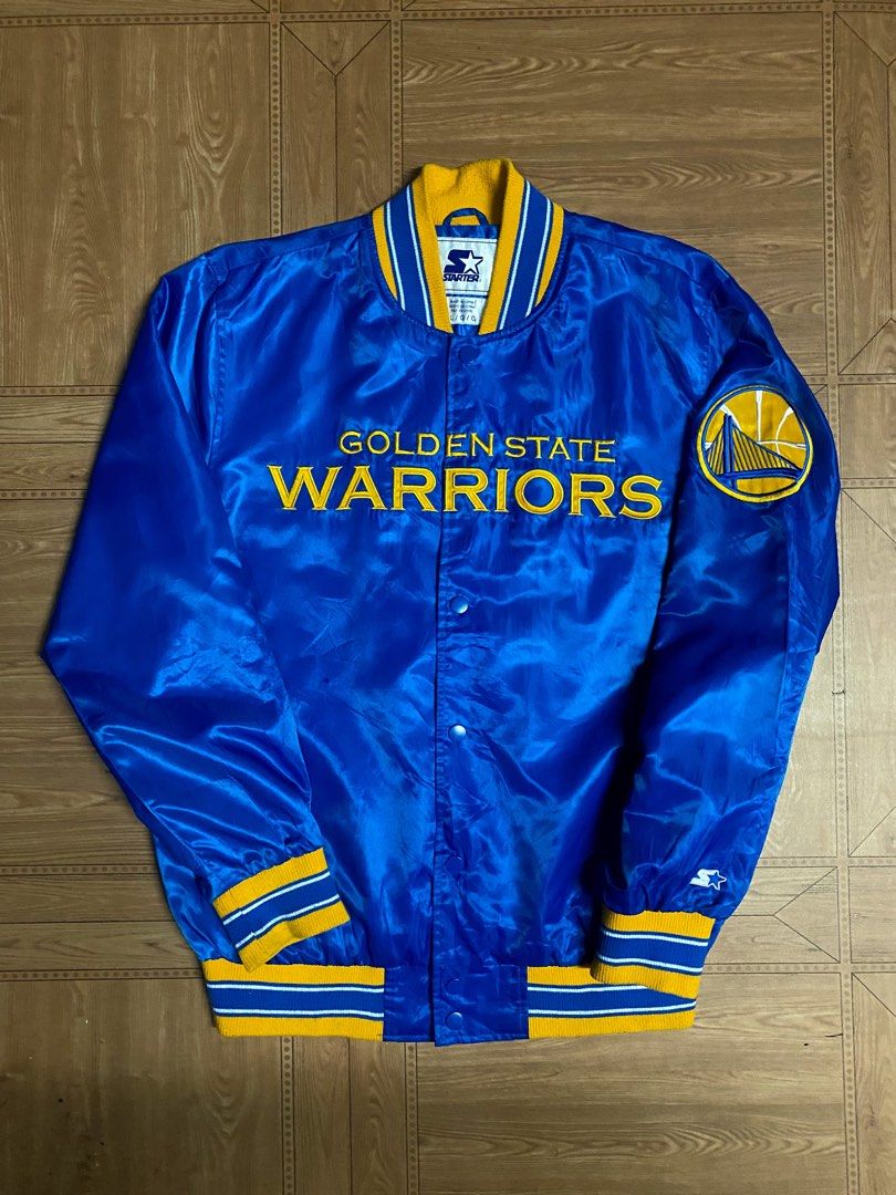 Golden State Warriors Varsity Jacket by Starter, Men's Fashion, Coats ...