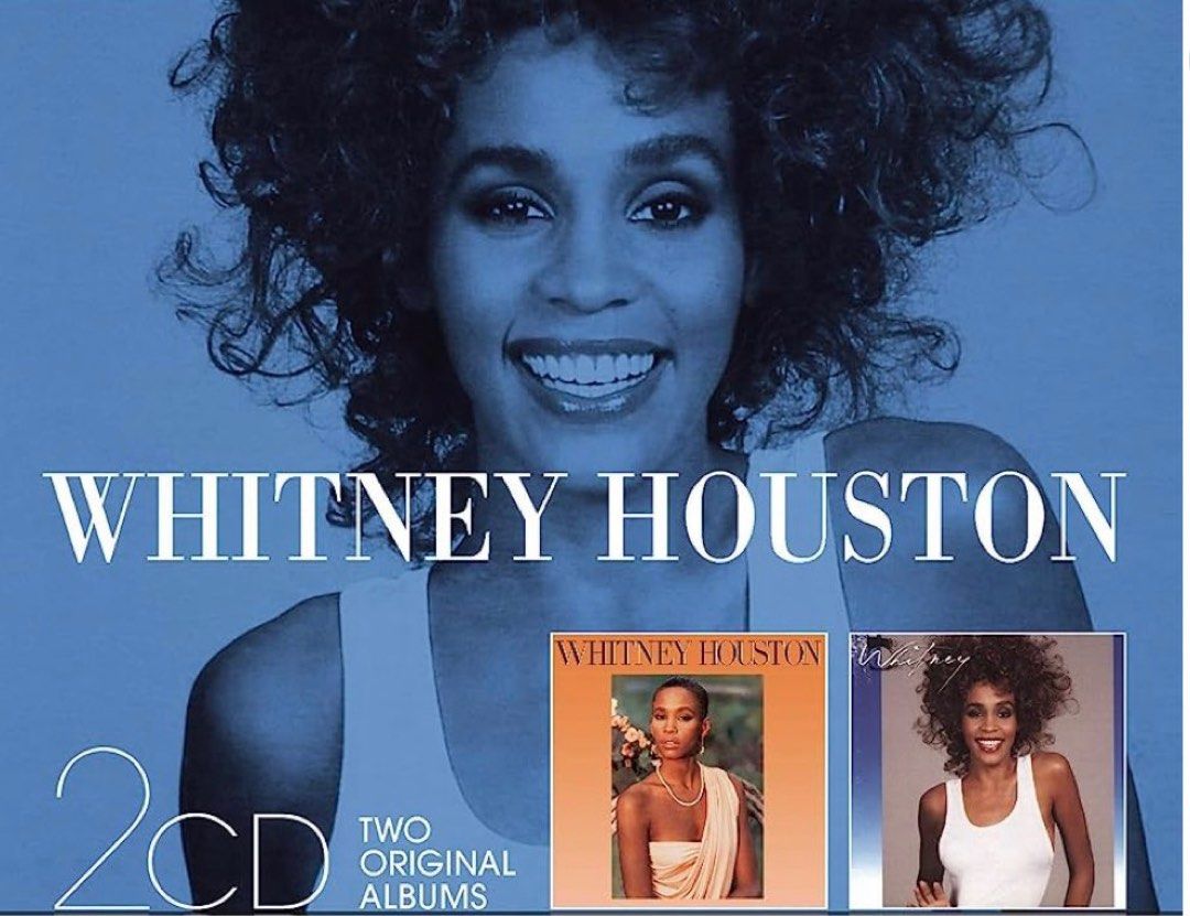 Whitney Houston 2CD TWO ORIGINAL ALBUMS, Hobbies & Toys, Music & Media ...