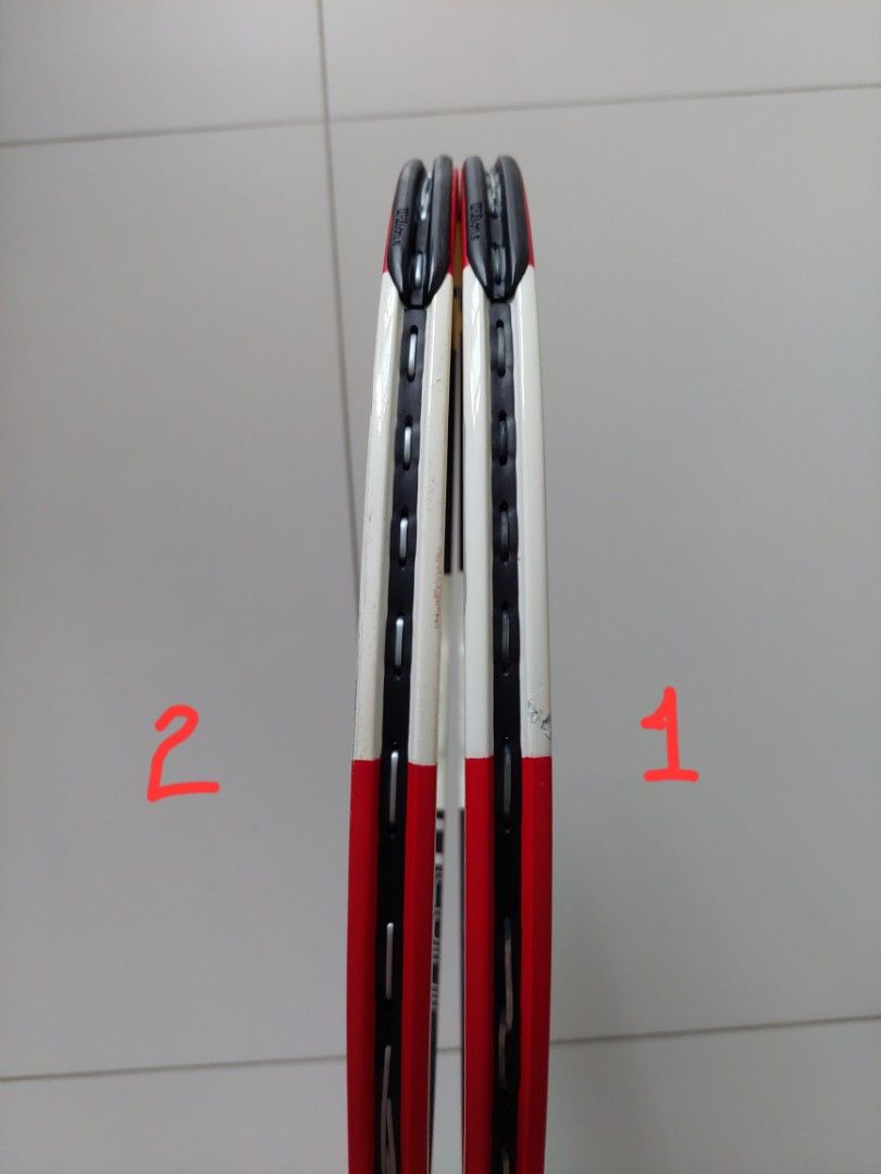 Wilson Prostaff Ncode 6.1 90 Tour tennis racquet racket, Sports ...