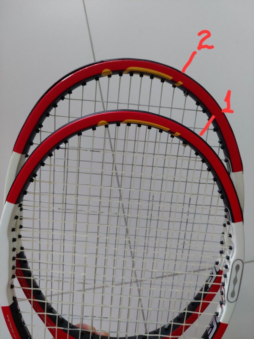 Wilson Prostaff Ncode 6.1 90 Tour tennis racquet racket, Sports ...