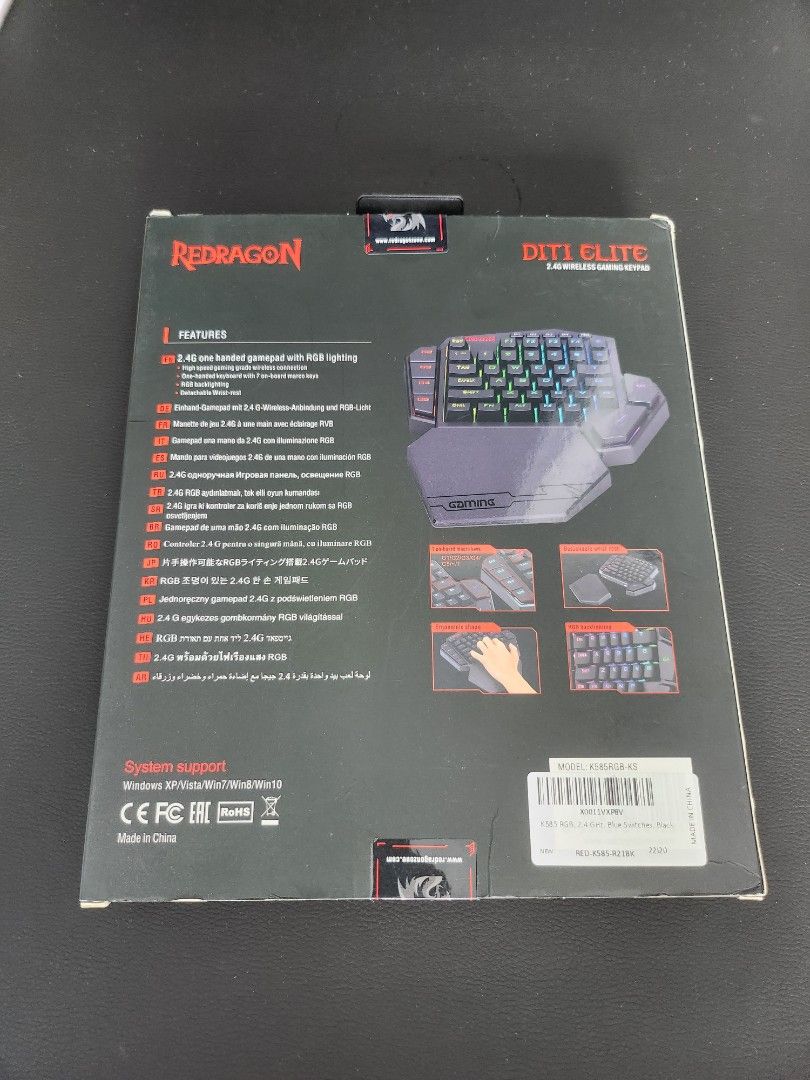 Wireless gaming keypad, Computers & Tech, Parts & Accessories, Other ...
