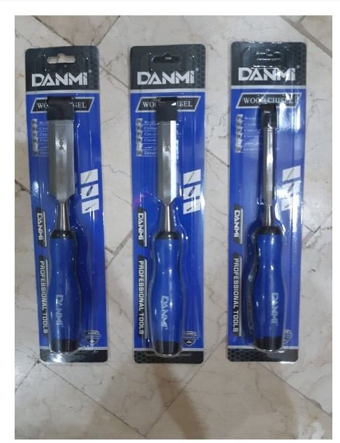 Wood Chisel Heavy Duty Rubber Handle Hard Steel (per pc) Authentic 1/2 ...