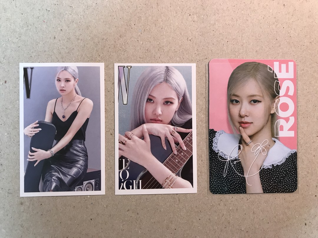 WTS Blackpink Oreo Photocard rose, Hobbies & Toys, Memorabilia ...