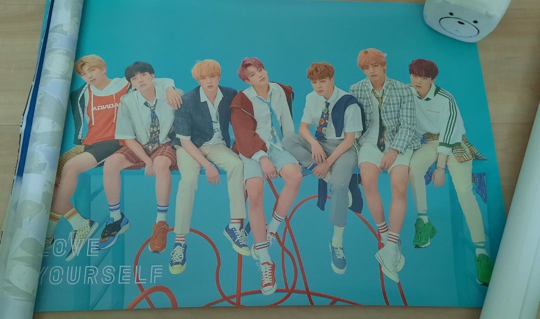 [wts] Official BTS posters Rm Jin Suga J-hope Jimin V Jungkook, Hobbies ...