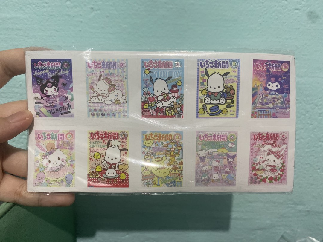 wts sanrio stickers (100 pcs/pack) kpop freebies or others svt txt ...