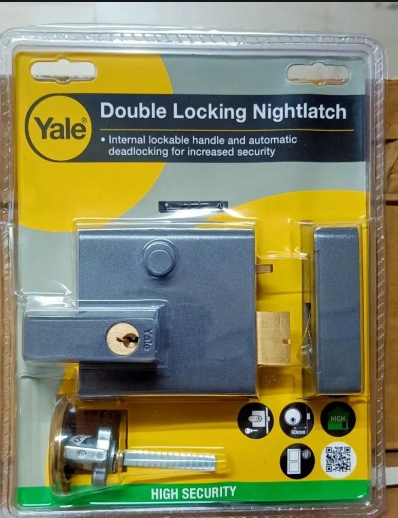 YALE AUTOMATIC DEADLATCH, DOUBLE LOCKING NIGHTLATCH, DOOR LOCK MODEL ...