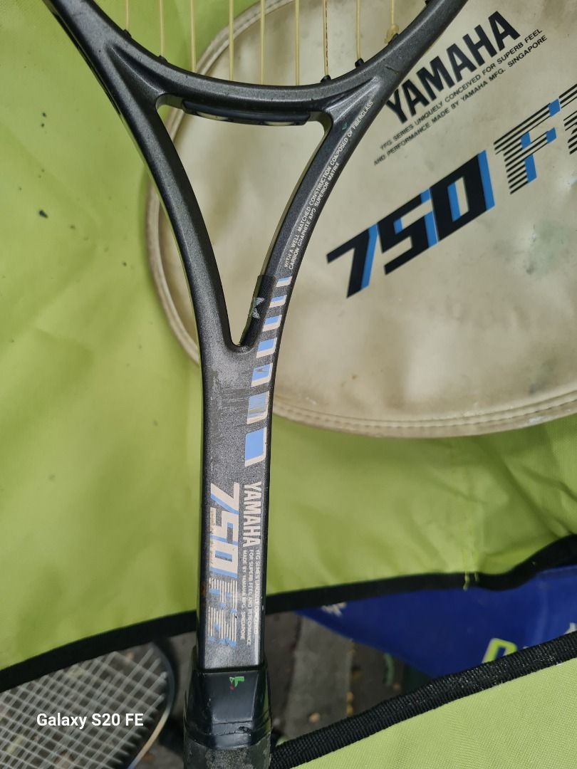 Yamaha 750 FZ Tennis Racket with cover, Sports Equipment, Sports ...
