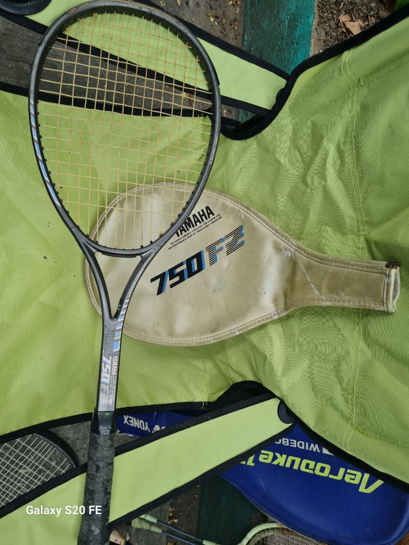 Yamaha 750 FZ Tennis Racket with cover, Sports Equipment, Sports ...