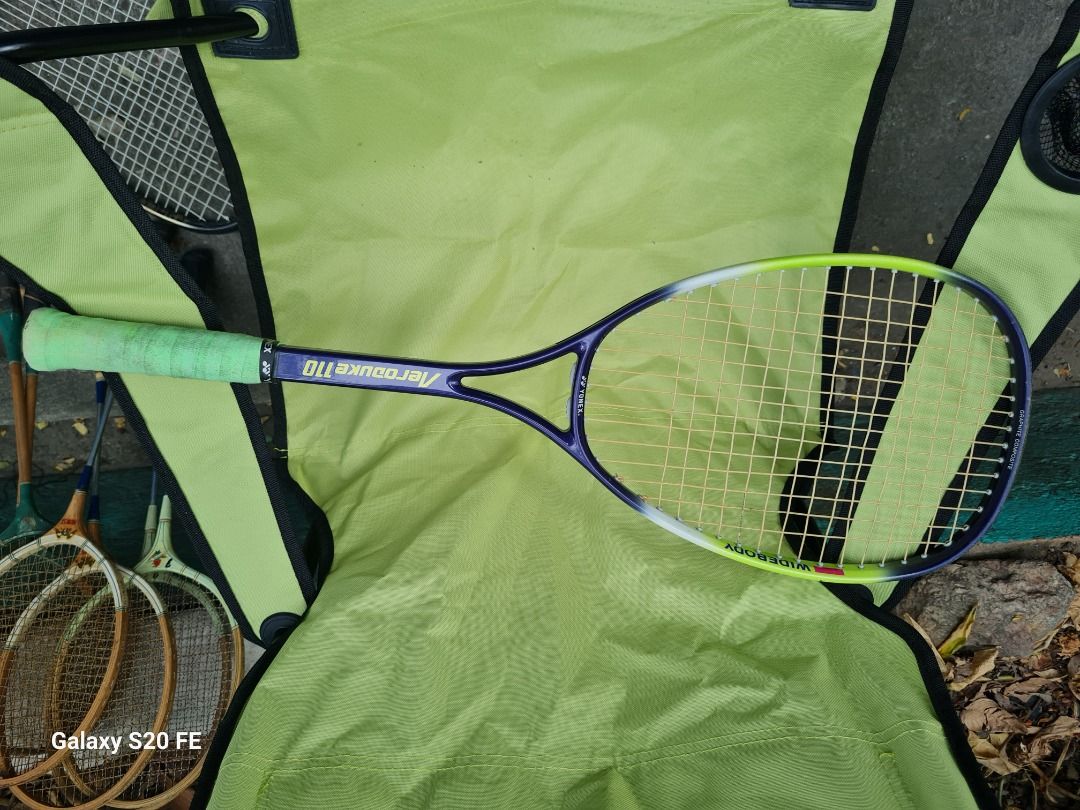 Yonex AeroDuke 110 Tennis Racket WideBody with cover, Sports Equipment ...