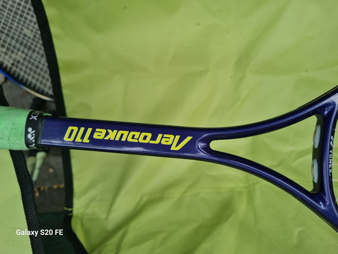 Yonex AeroDuke 110 Tennis Racket WideBody with cover, Sports Equipment ...