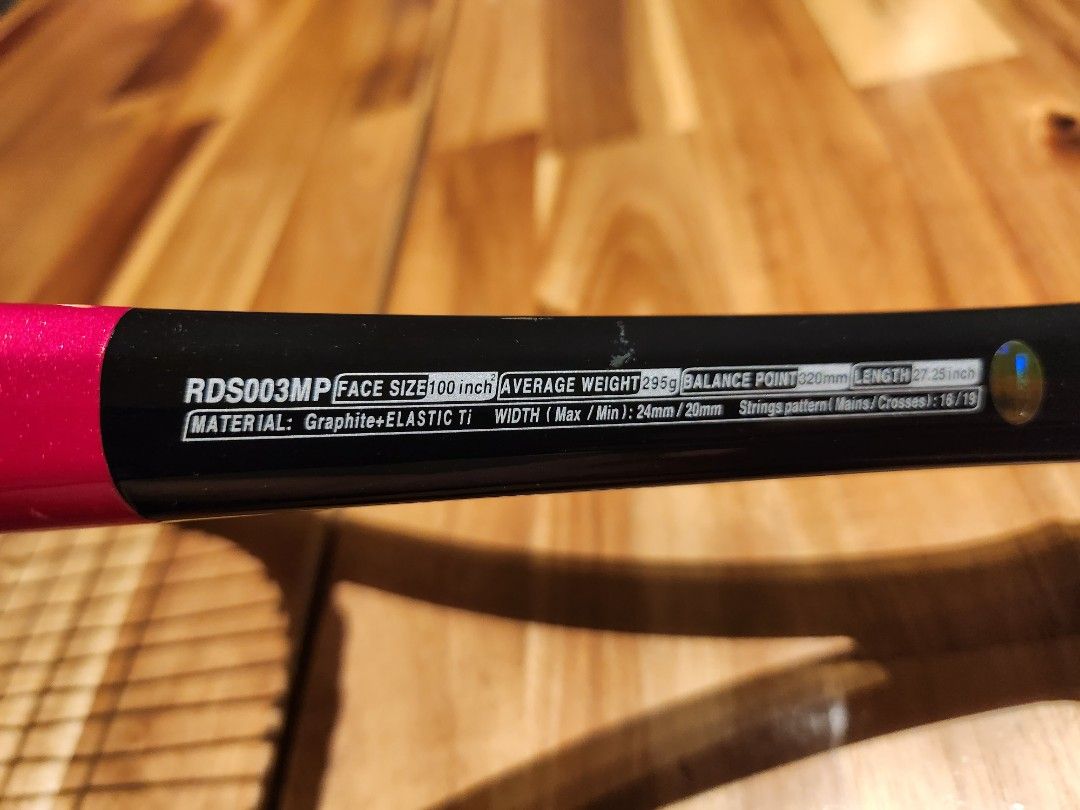 Yonex Rds003 made in Japan tennis racquet, Sports Equipment, Sports ...