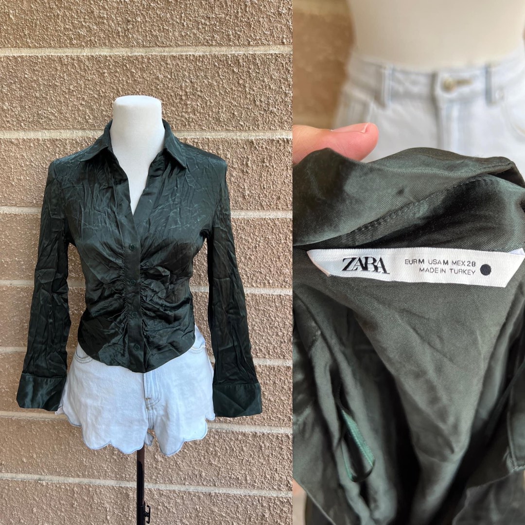 zara, Women's Fashion, Tops, Blouses on Carousell
