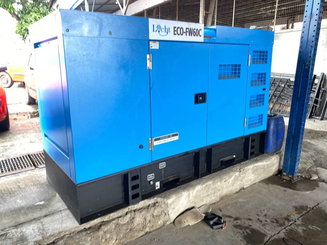 2021 Licth ECO-FW60C 60KVA Generator Set, Commercial & Industrial ...