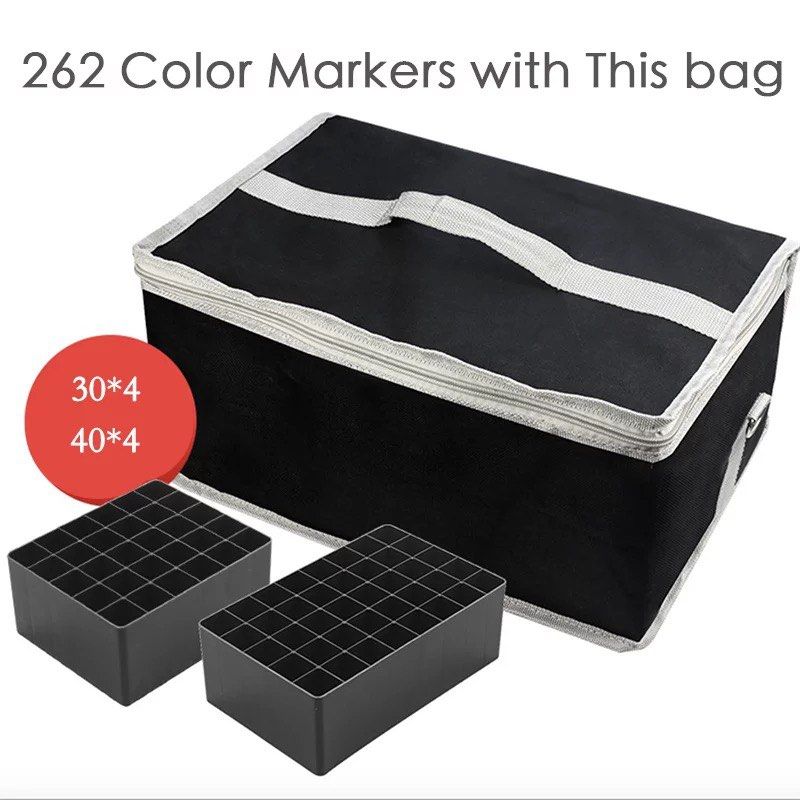 262 Markers colours- double head - Free delivery, Hobbies & Toys ...