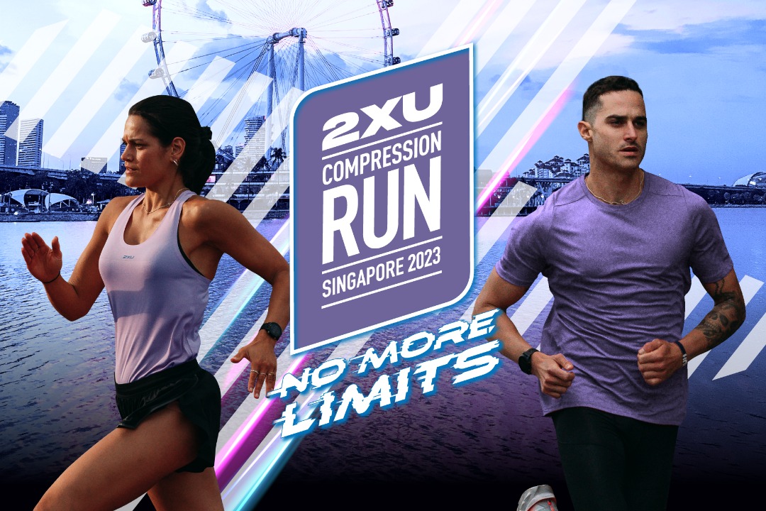 2XU Compression Run Singapore 2023, Men's Fashion, Tops & Sets, Tshirts ...