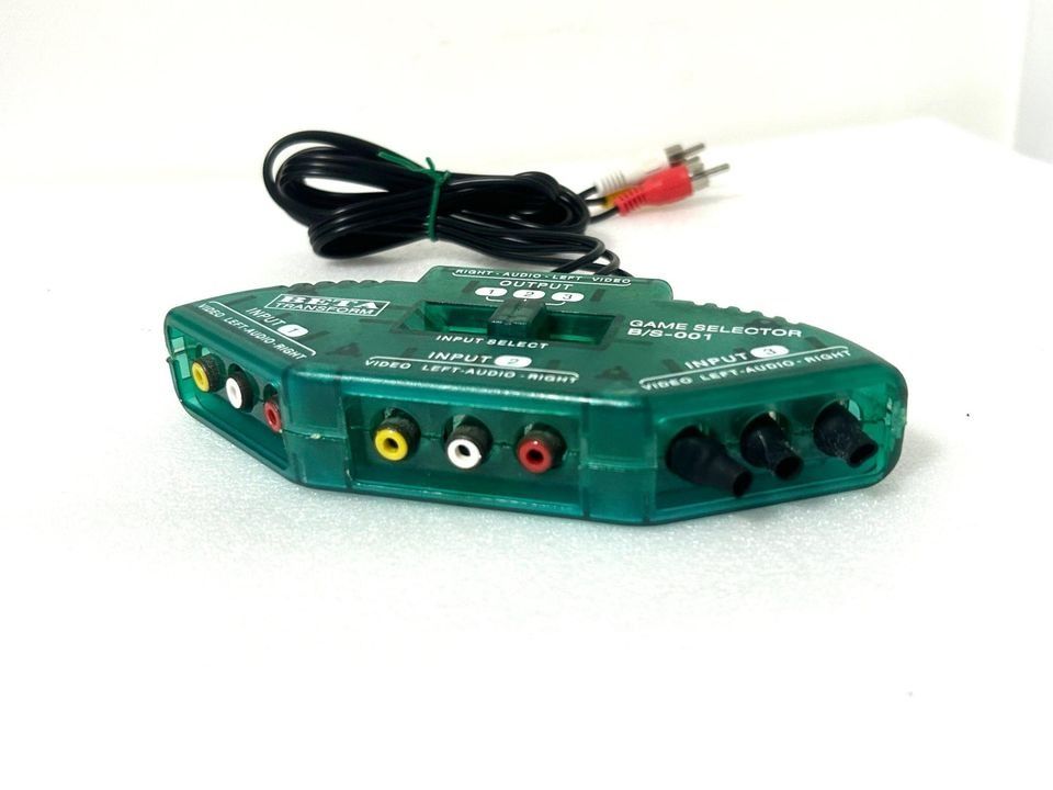 3 Way Audio Video AV RCA Switch Selector Box, TV & Home Appliances ...