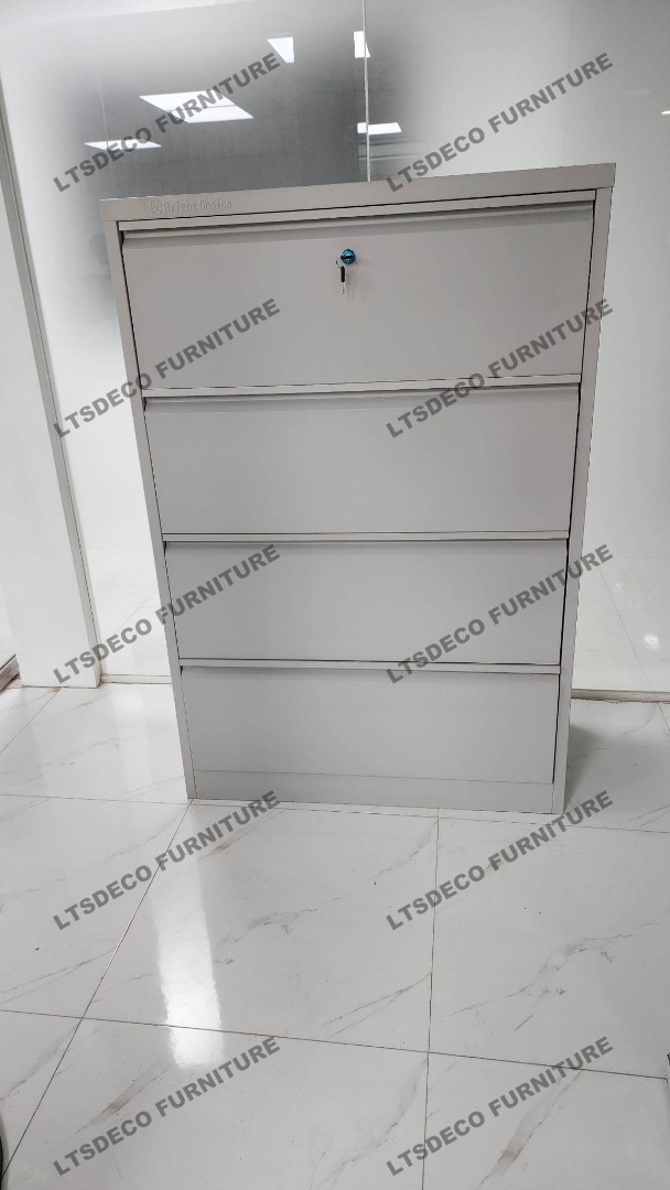4 drawers Lateral filing cabinet Office Partition Furniture supply on ...