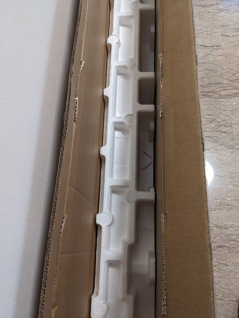 58 inch tv box with foam for moving, Furniture & Home Living, Home ...