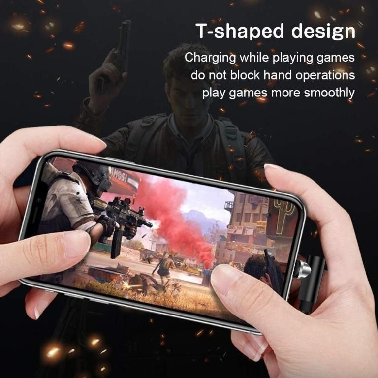 630) MAGNETIC PHONE CHARGER, LAMA 1.5M MAGNETIC USB CABLE RIGHT ANGLED ...