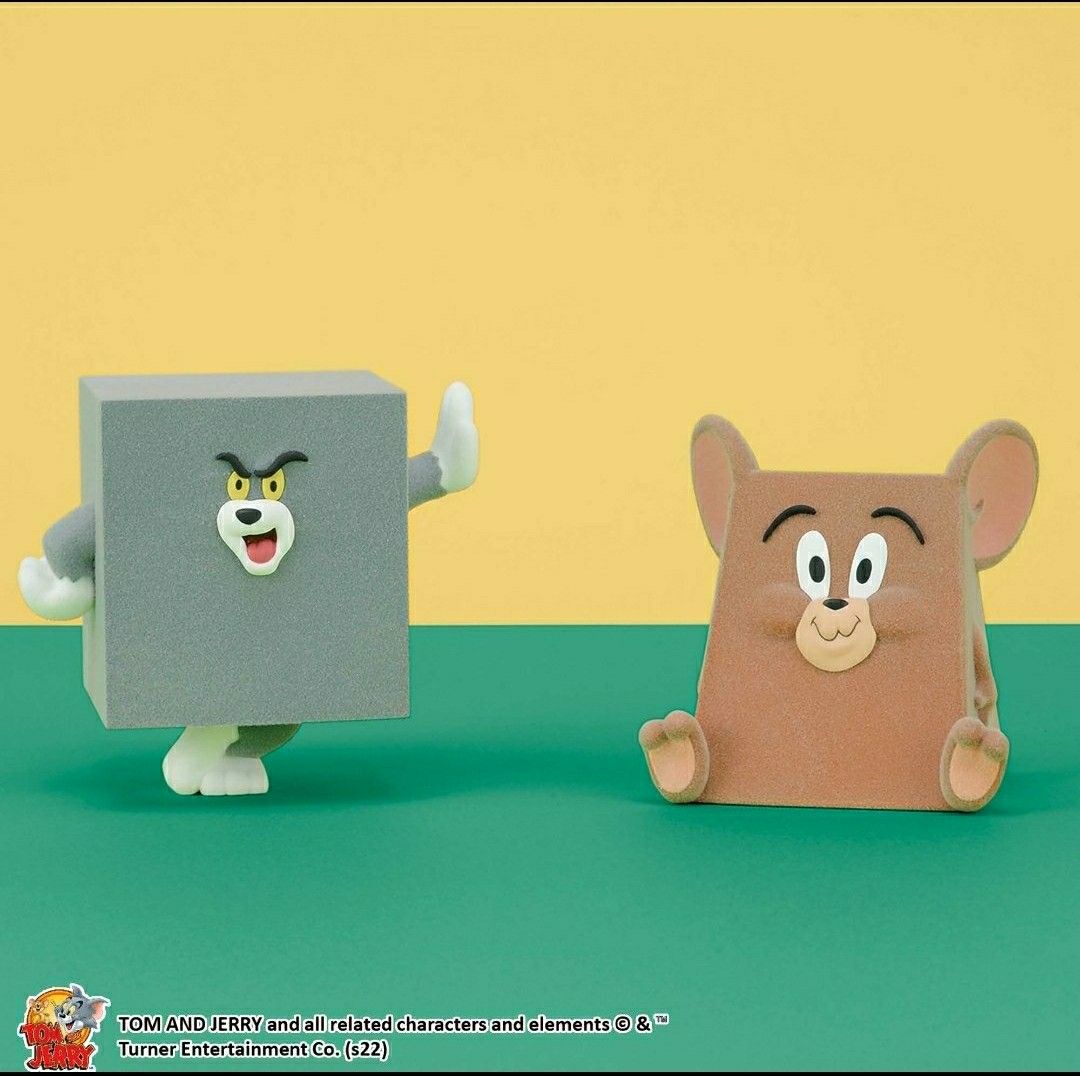 《靚盒》日版 全新 Fluffy Puffy Tom & Jerry Tom and jerry 模型 Figure 景品 行版 ...