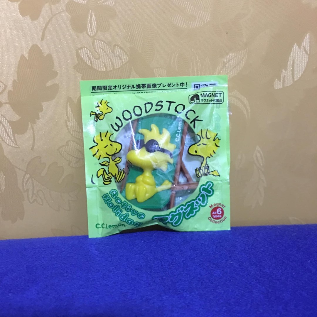 🧸 PEANUTS C.C. Lemon SNOOPY WOODSTOCK MAGNET 🧸, Hobbies & Toys, Toys ...