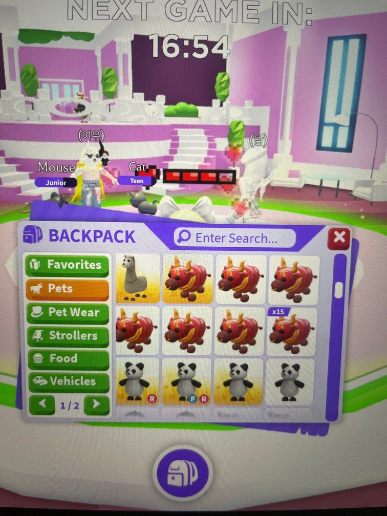 ADOPT ME PETS ROBLOX (SELLING IN SETS), 電子遊戲, 電子遊戲, 其他 - Carousell