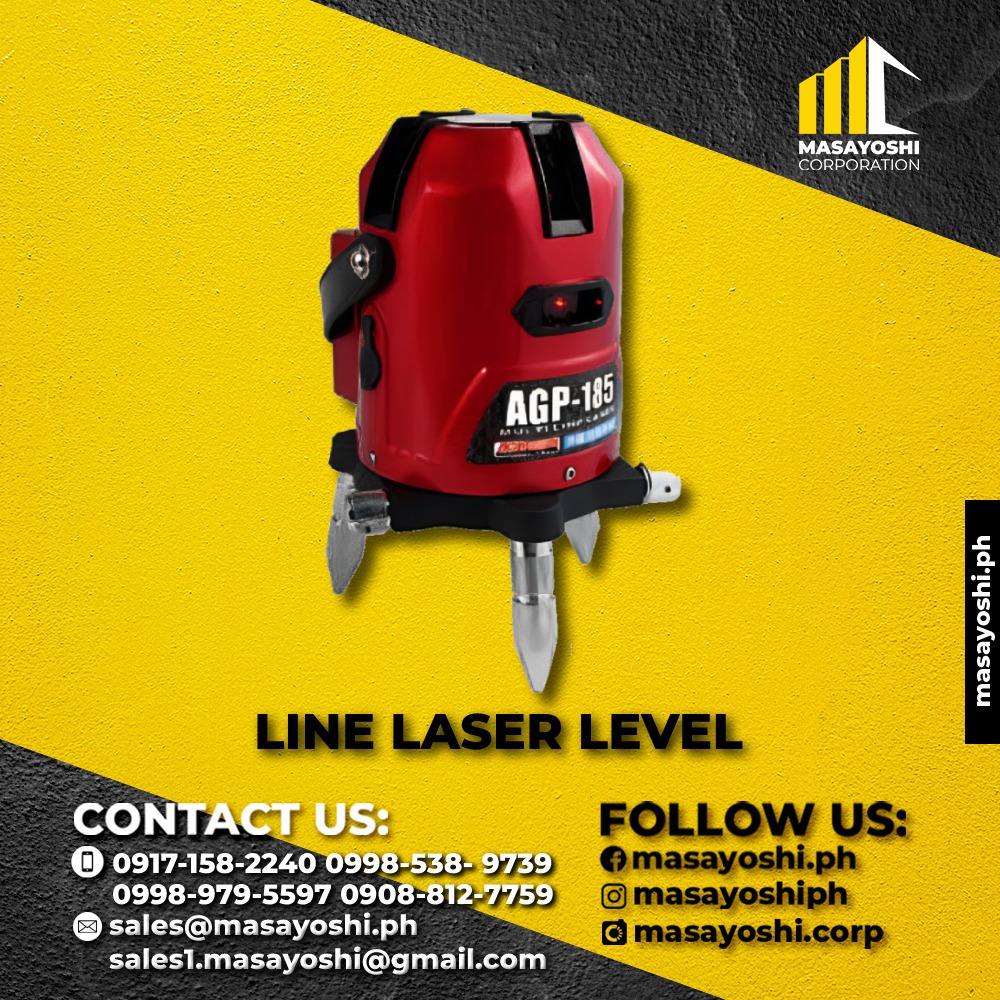 AGP 185 Electronic Automatic Leveling / Line Laser Level, Commercial & Industrial, Construction ...