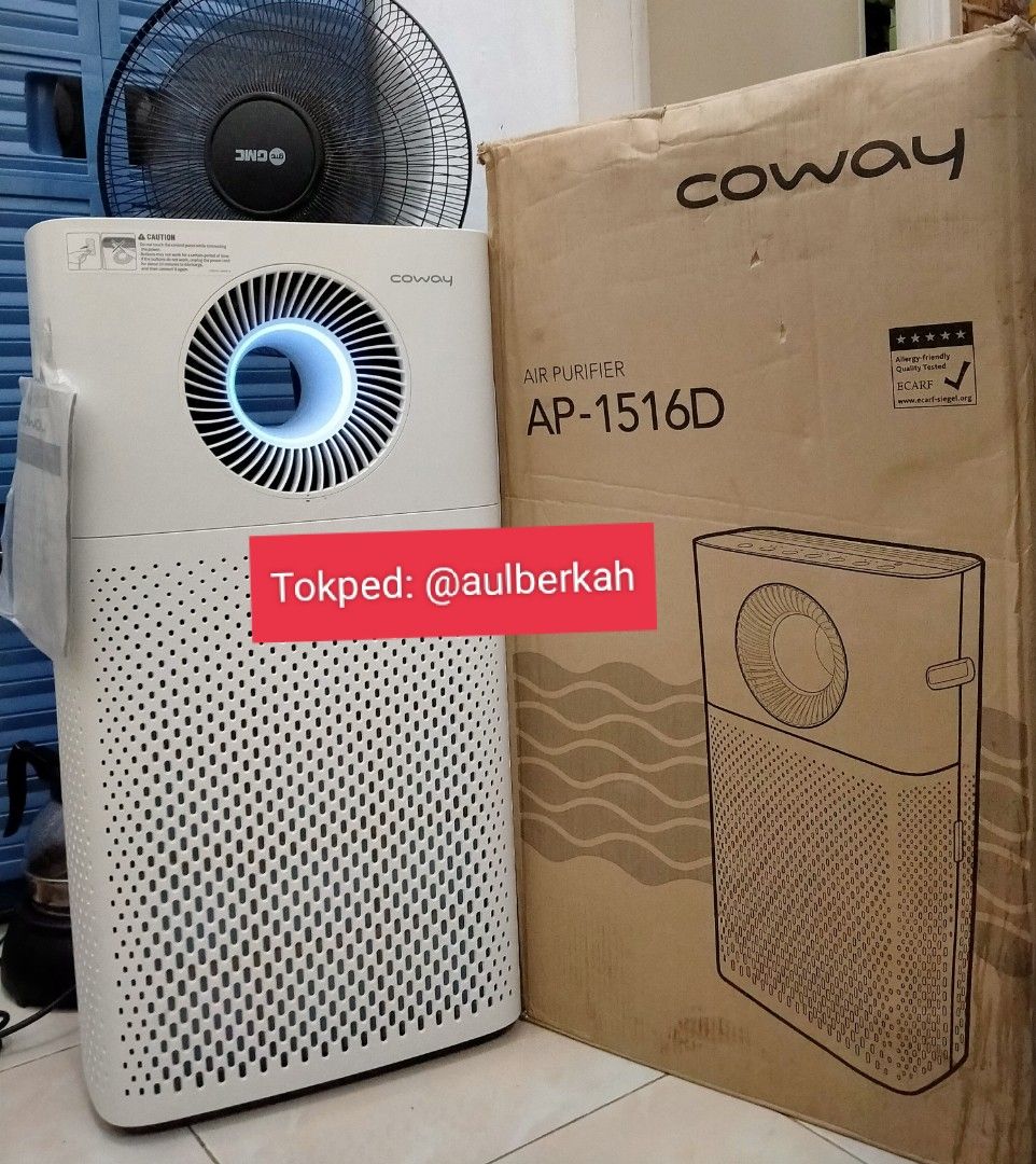 Air purifier merk coway asli tipe AP_1516D ( second masih sperti baru ...