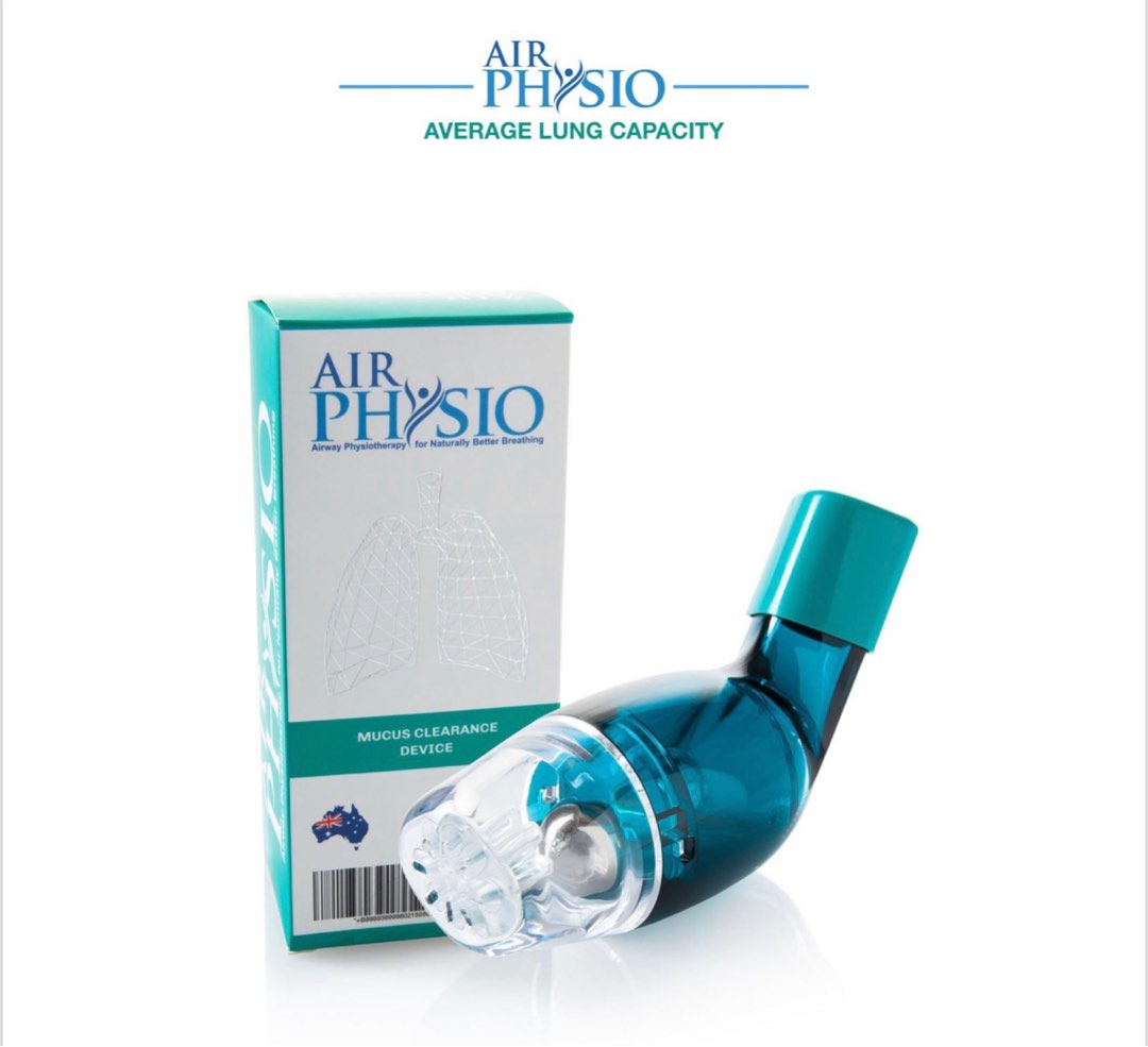 AirPhysio Device for Naturally Improved Breathing Lung Capacity and ...