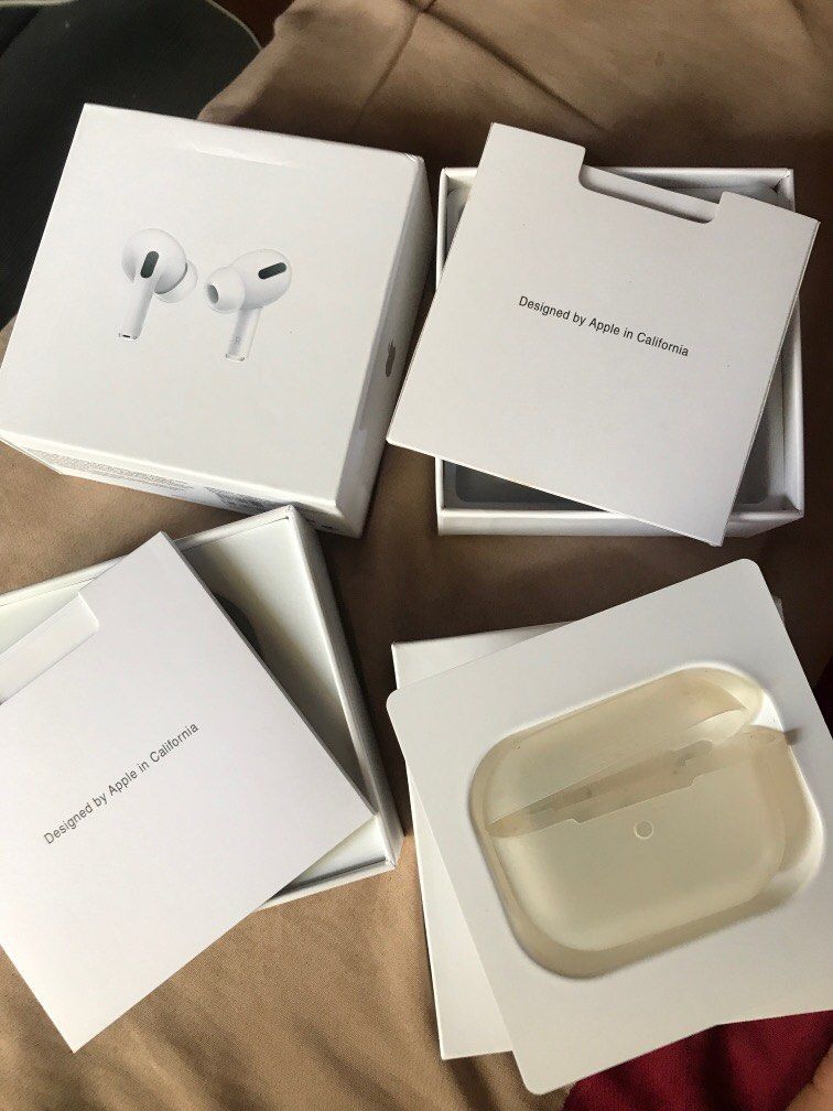 AIRPODS PRO (2 Boxes) on Carousell
