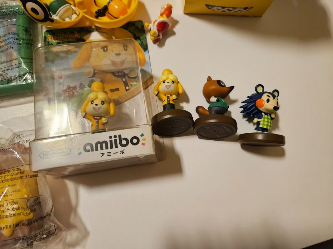 Amibo (Animal Crossing), Super Mario Mcd toys, Minions Mcd toys ...