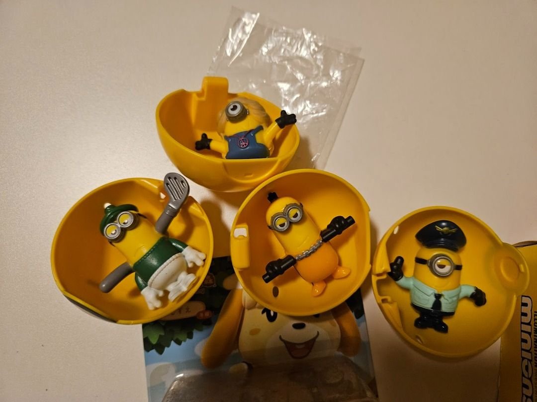 Amibo (Animal Crossing), Super Mario Mcd toys, Minions Mcd toys ...