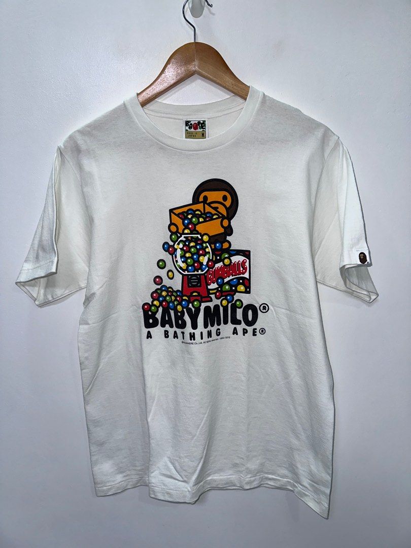 BAPE | Baby Milo Gumballs Tee, Men's Fashion, Tops & Sets, Tshirts ...