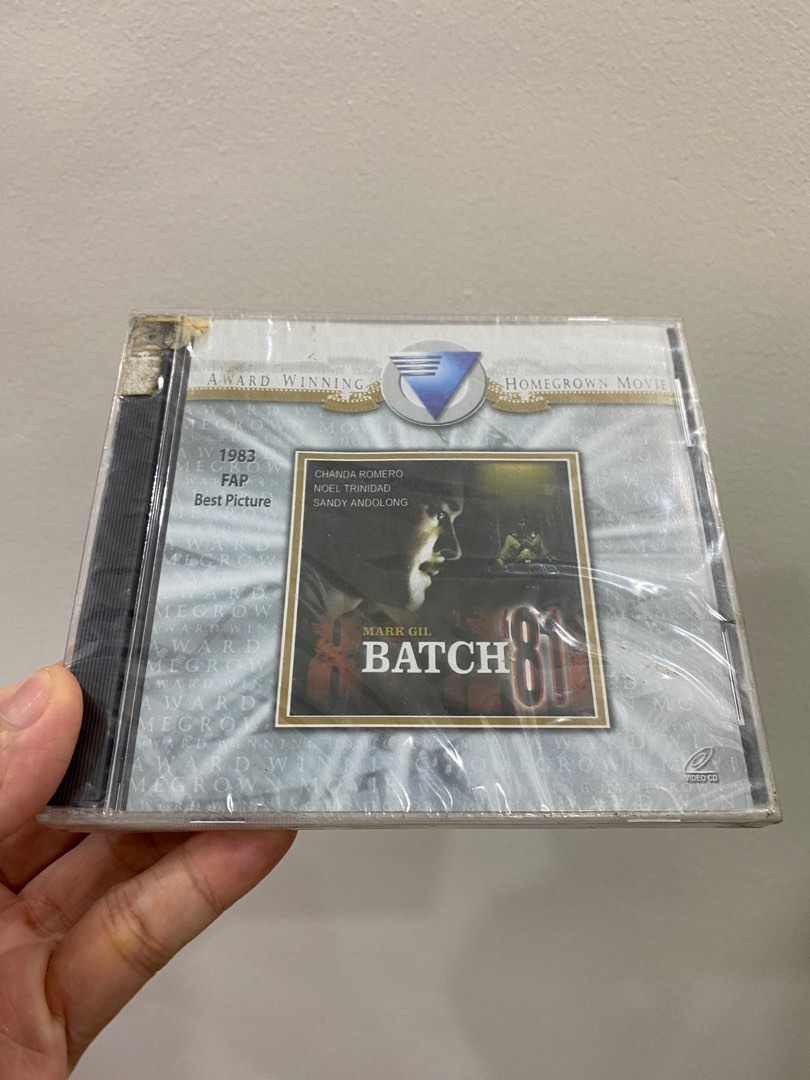 Batch ‘81 VCD - factory sealed/brand new - starring Mark Gil - directed ...