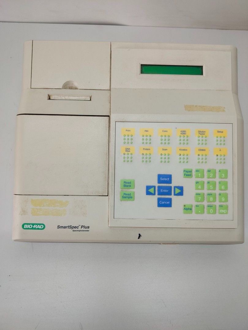 Bio Rad SmartSpec Plus Spectrophotometer for sale@$800 (AAR1740) (B5 ...