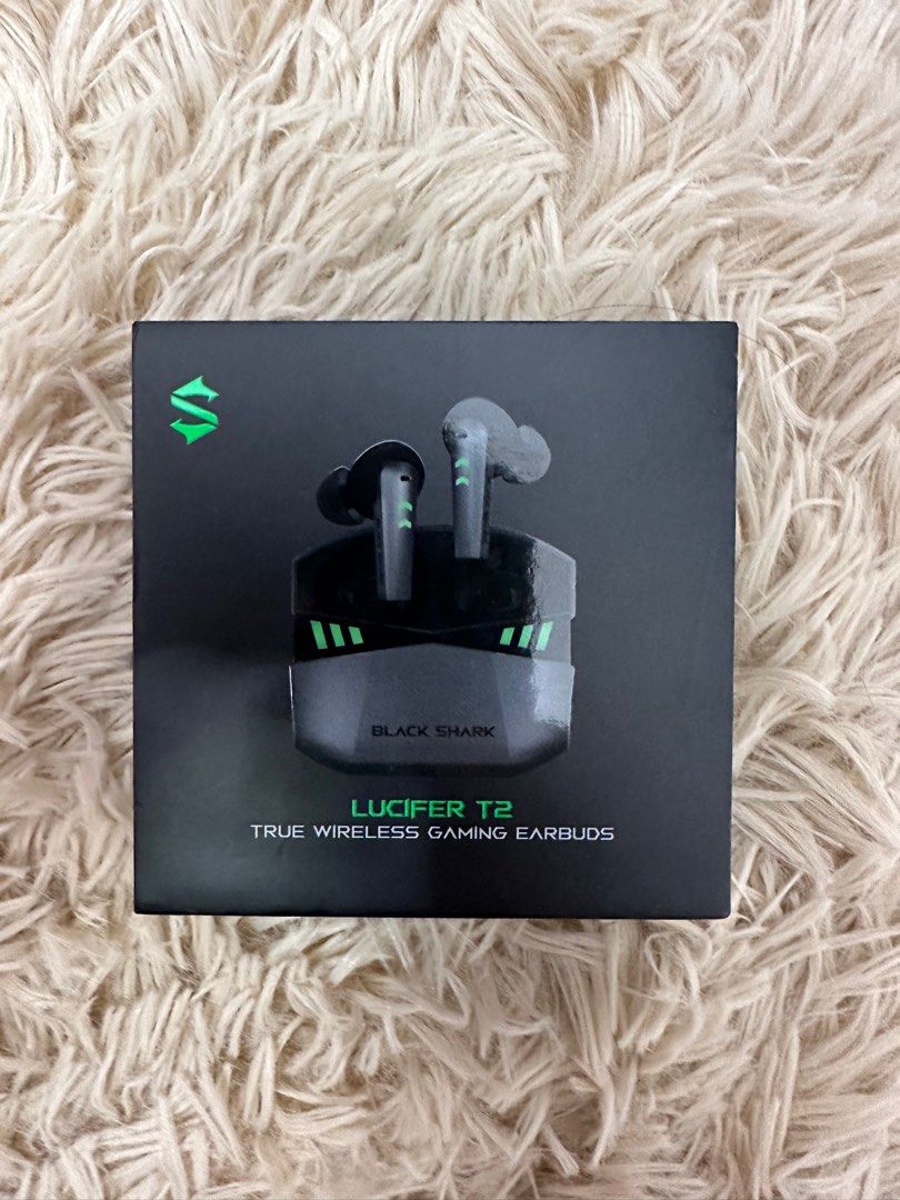 Black Shark Lucifer T2 Ture Wireless Gaming Earbuds (BS-T2), 音響器材, 耳機 ...