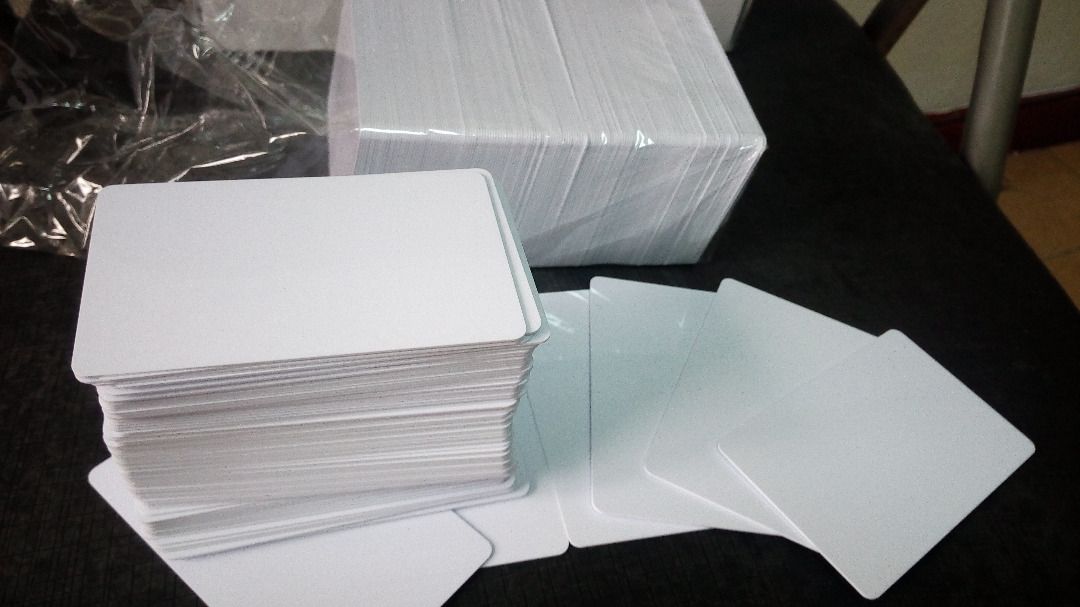 Blank PVC ID Cards - Printable - [Ready Stocks/Avbl.], Computers & Tech ...