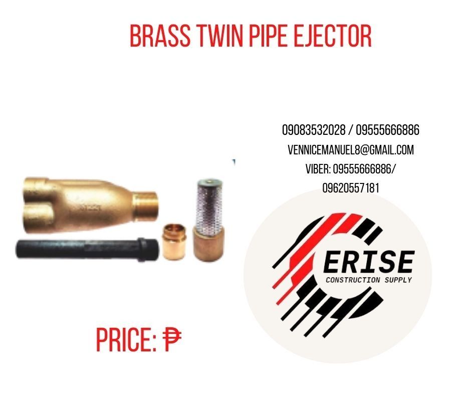 Brass Twin Pipe Ejector, Commercial & Industrial, Construction ...