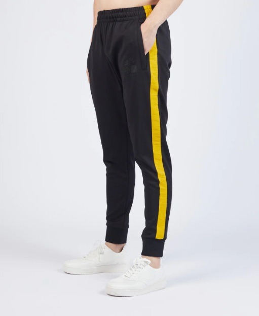 BRUCE LEE BLACK & YELLOW JOGGERS, Men's Fashion, Bottoms, Joggers on ...