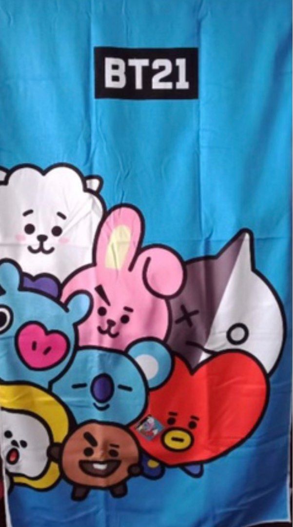 BT21 Bath Towel PHP400 on Carousell