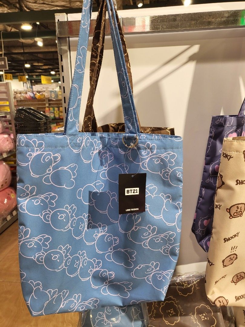 (Preorder) BT21 tote bag from Line friends, Women's Fashion, Bags ...