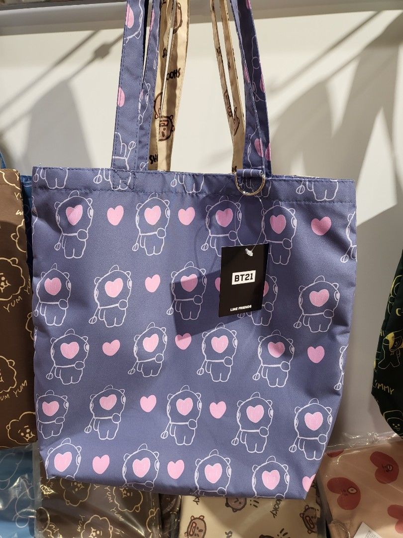(Preorder) BT21 tote bag from Line friends, Women's Fashion, Bags ...