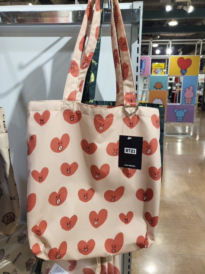 (Preorder) BT21 tote bag from Line friends, Women's Fashion, Bags ...