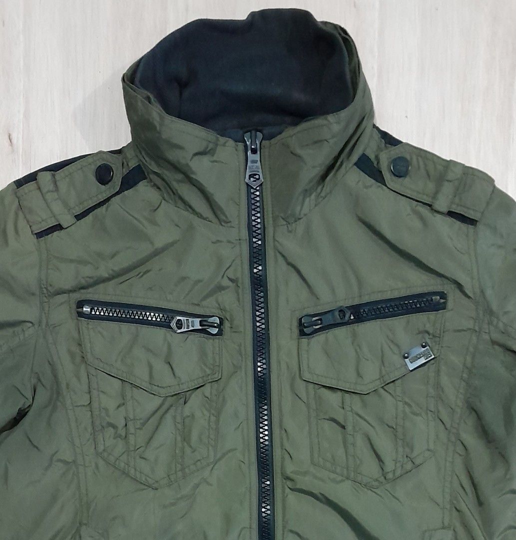 Buckaroo Burgundy Blouson Jacket, Men's Fashion, Coats, Jackets and ...